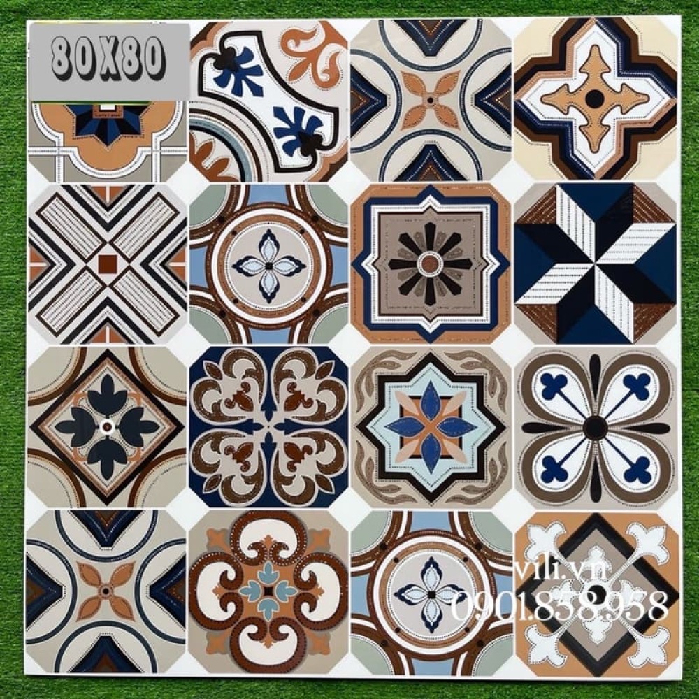 Gạch Bông 80x80 : Gạch bông Lát Nền hoặc ốp ...